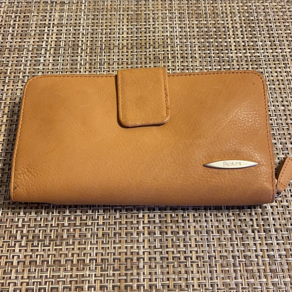 Rolfs | Bags | Rolfs Leather Trifold Wallet | Poshmark